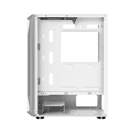 XIGMATEK GAMING X MID TOWER ARCTIC WHITE CASE 4FANS RGB - Expert-Zone