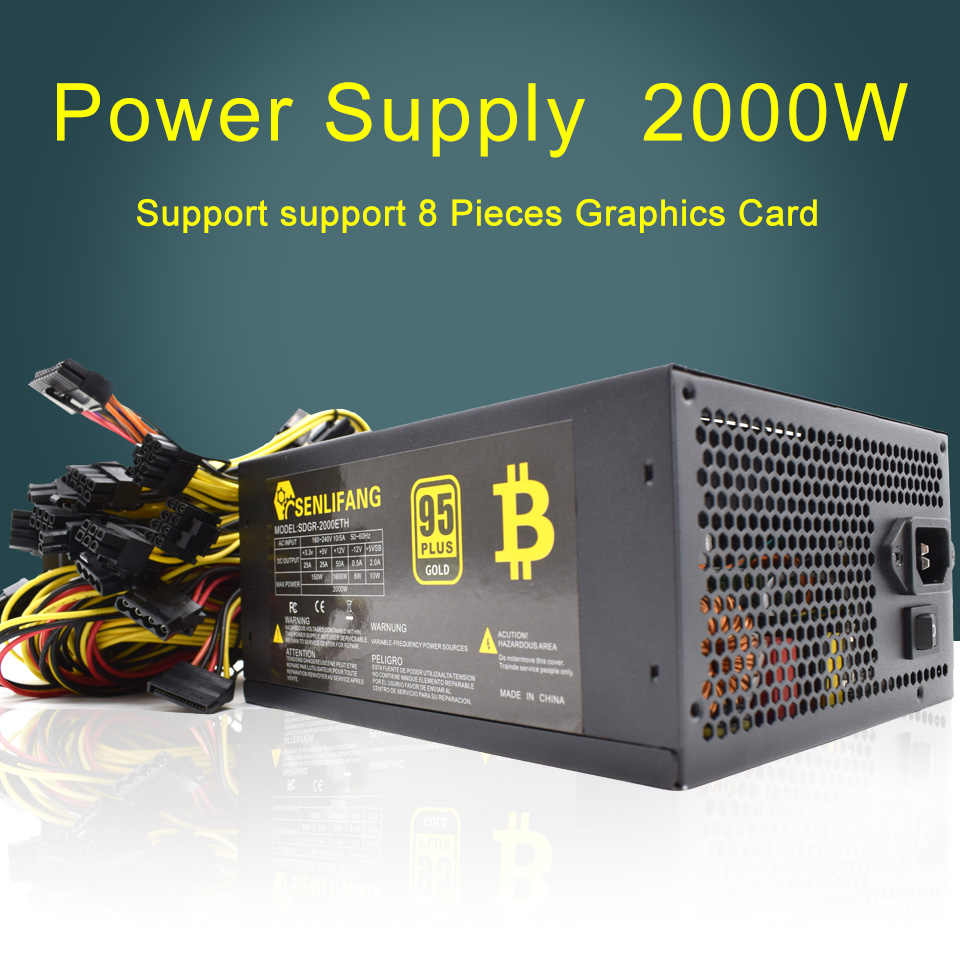 2000W Modular Mining Power Supply PSU for 8 GPU - Expert-Zone