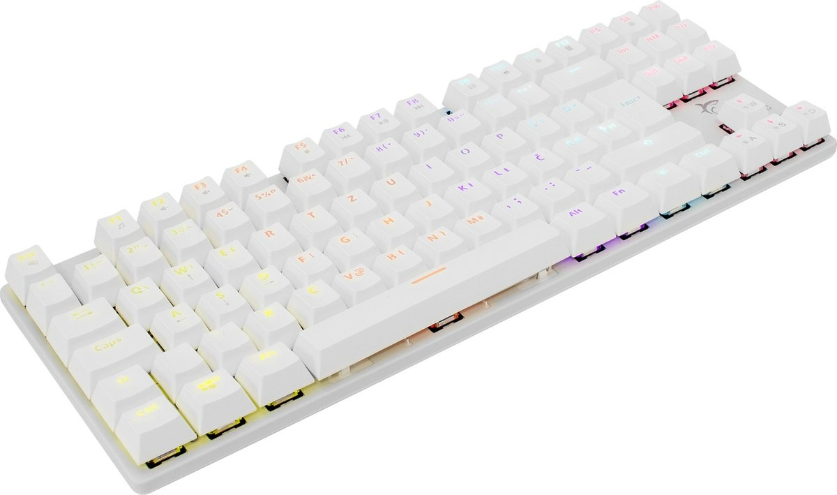 XUNFOX K80 MECHANICAL RGB KEYBOARD FULL WHITE - Expert-Zone