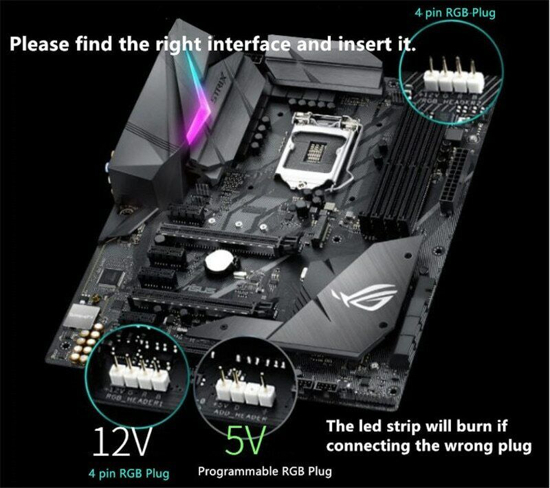 Customizable RGB Graphics Card GPU / VGA Bracket Holder - Expert-Zone