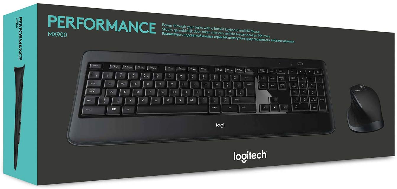 Logitech MX900 Premium Backlit Keyboard MX Master 2 Mouse "OPENBOX ...