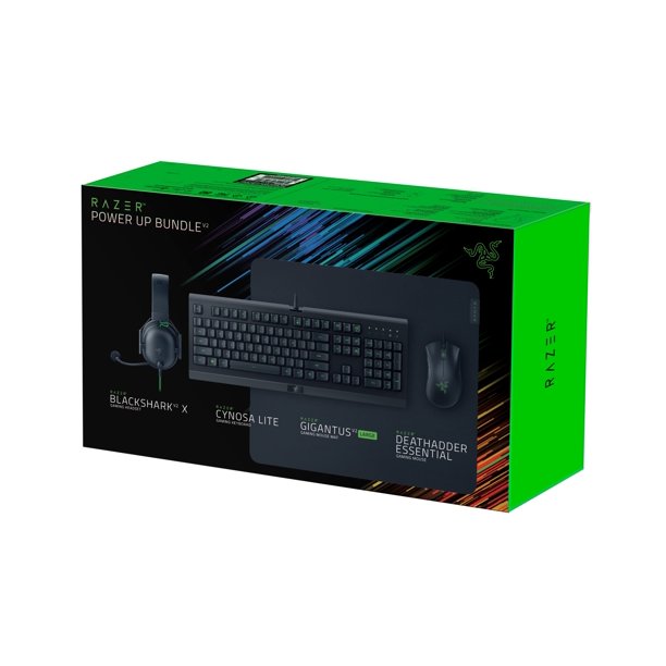 Razer Power Up Gaming Bundle V2 - Cynosa Lite, Gigantus V2 L ...