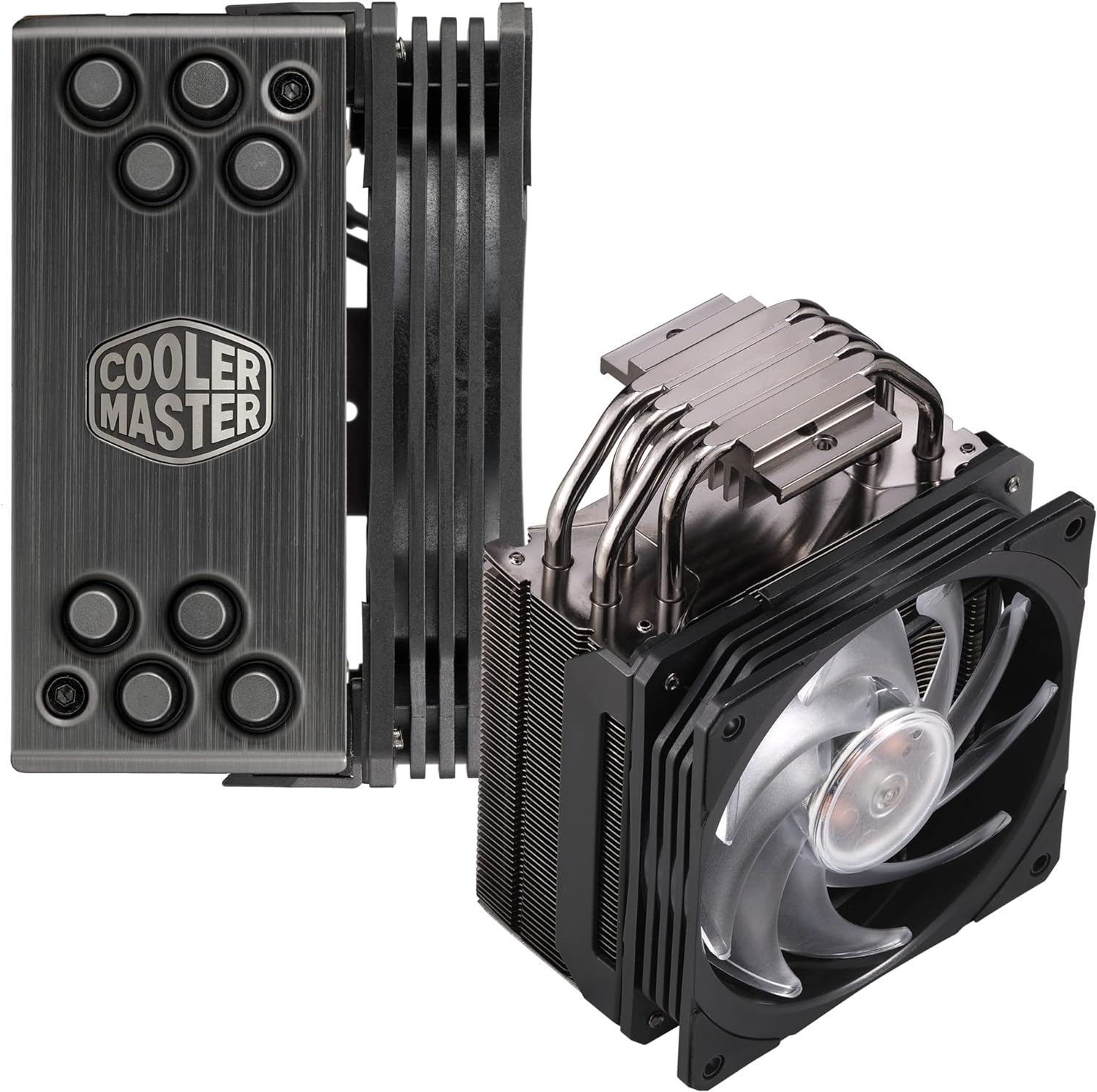 Cooler Master Hyper 212 RGB Black Edition CPU Air Cooler, SF120R RGB ...