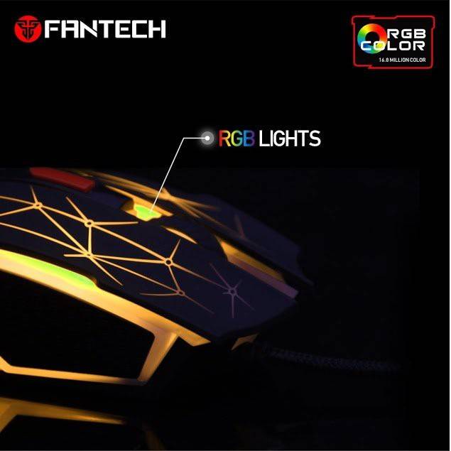 FANTECH X7 Macro RGB Mouse – 200-4800 DPI (6-STAGES) – Gaming optical ...