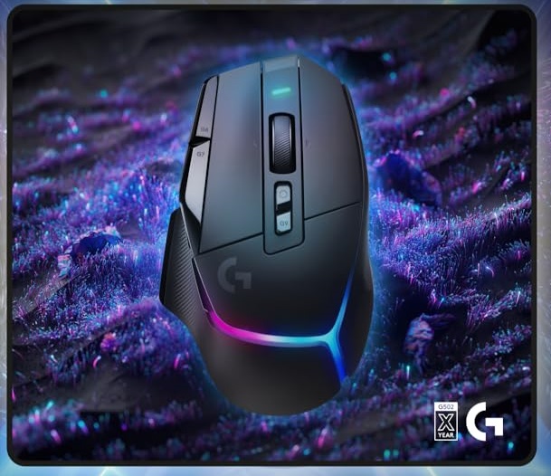 Logitech G502 X Plus Lightspeed Wireless Mouse LIGHTFORCE