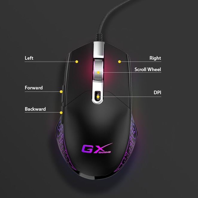 Genius Scorpion M705 RGB Gaming Mouse