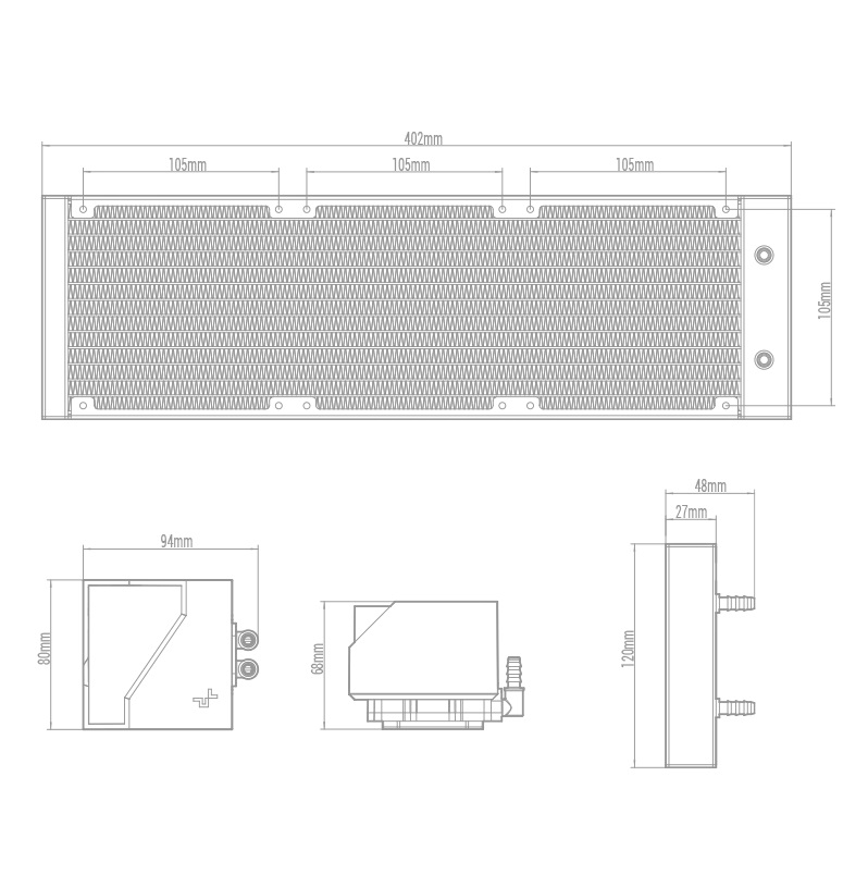 DeepCool LT360 WH ARGB AIO WHITE LIQUID COOLER : Infinity Mirror Frosty Cube with Copper ...