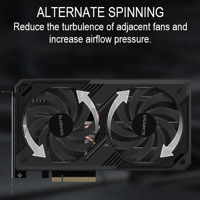 Gigabyte GeForce RTX 5060 WINDFORCE OC 8G GPU With 2512MHz Boost Clock, 3840 CUDA Cores, 8GB ...