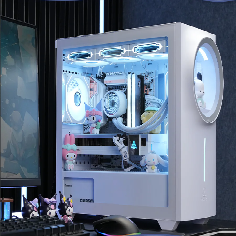 SEGOTEP Nexus 1 M-ATX PC Case | Tempered Glass | USB 3.0 + USB 2.0 | Up ...