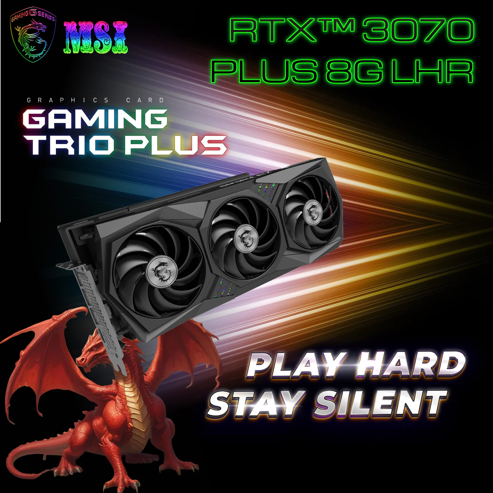 MSI GeForce RTX 3070 Gaming Trio Plus 8G LHR Graphics Card With TRI Frozr 2 Cooling, TORX Fan 4. ...