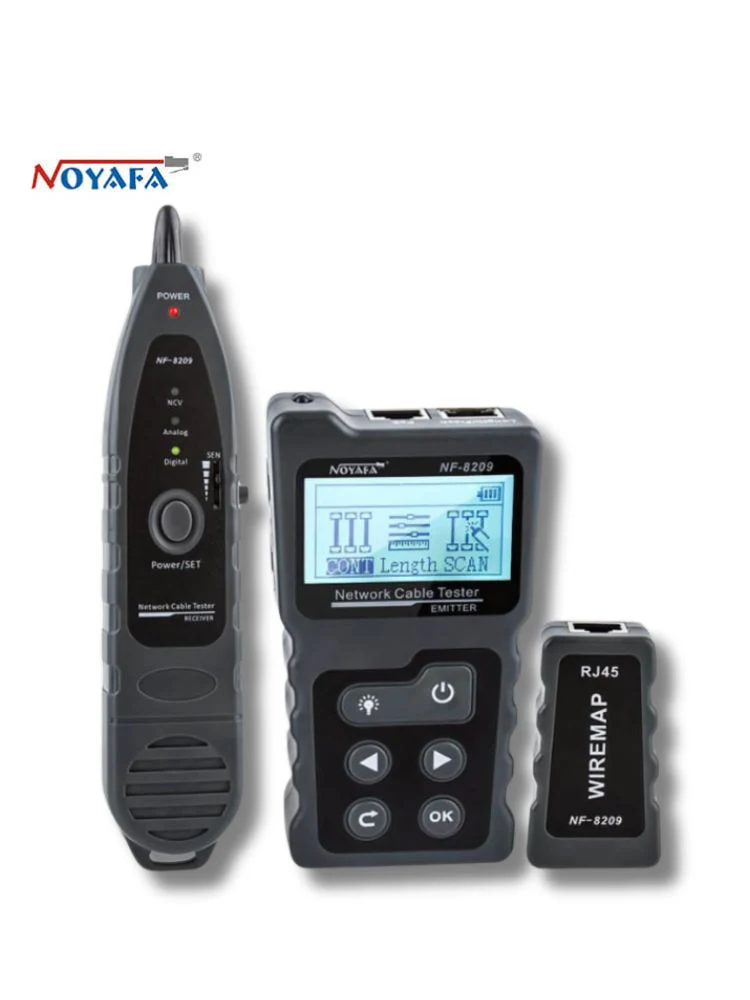 NOYAFA NF-8209 Advanced Network Cable Tester with LCD Display – PoE ...