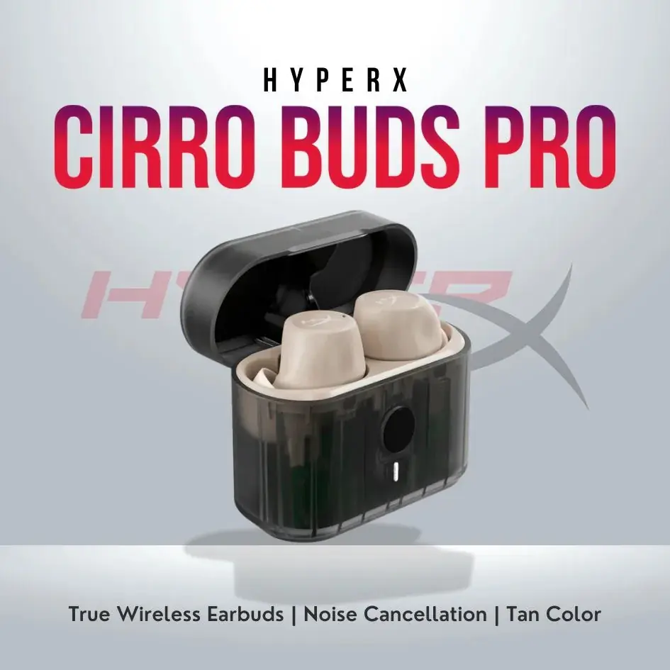 HyperX Cirro Buds Pro – True Wireless Bluetooth 5.2 Earbuds, Hybrid ANC ...