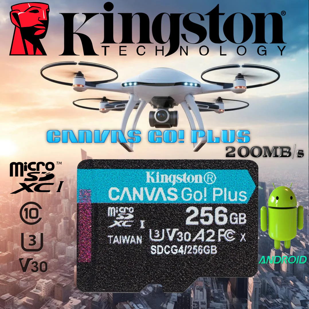 Kingston Canvas Go Plus 256GB MicroSD Card – Up To 200MB/s Read, 160MB/s Write, UHS-I U3 V30 A2 ...