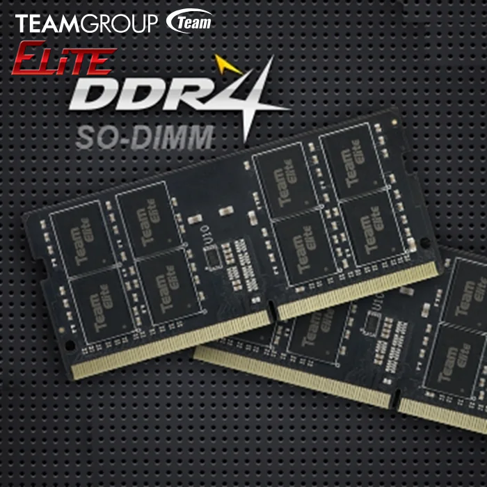 TeamGroup Elite 32GB DDR4 3200MHz CL22 SODIMM RAM – 1.2V, PC4-25600, Unbuffered, Non-ECC, 260 ...