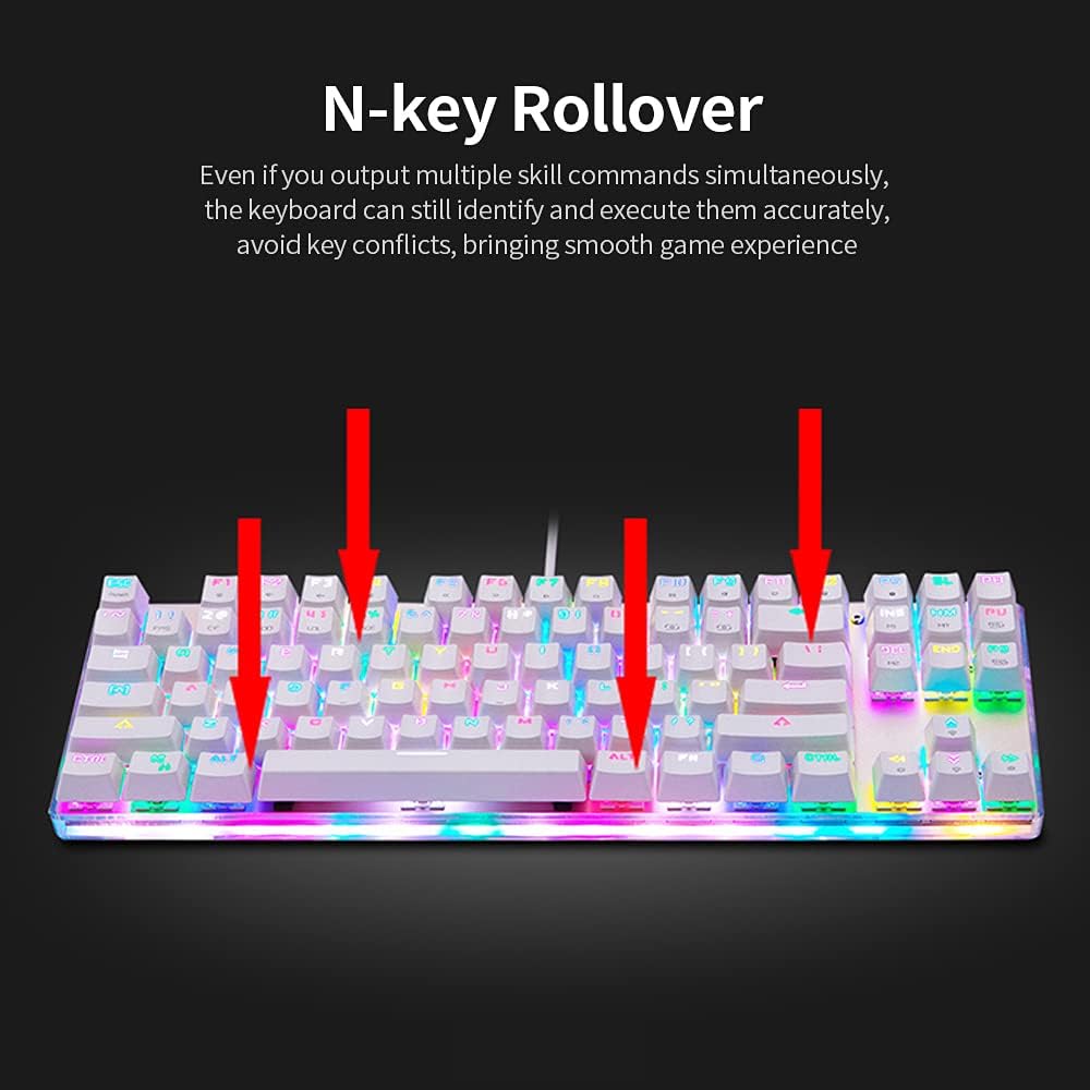 XUNFOX K80 Mechanical Gaming Keyboard