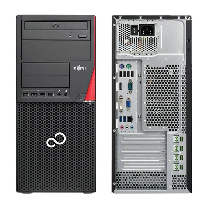 PC Fujitsu COMBO P720 Intel i7-4770 RAM 8 SSD 960 WIN 10 + 22″ TFT ...